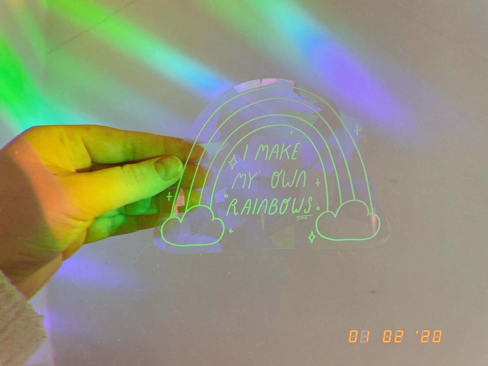 I Make My Own Rainbows Window Decal Rainbow Maker Sticker | Etsy