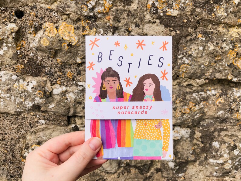 Illustrated Postcard Packs Mini Art Print Set - Etsy