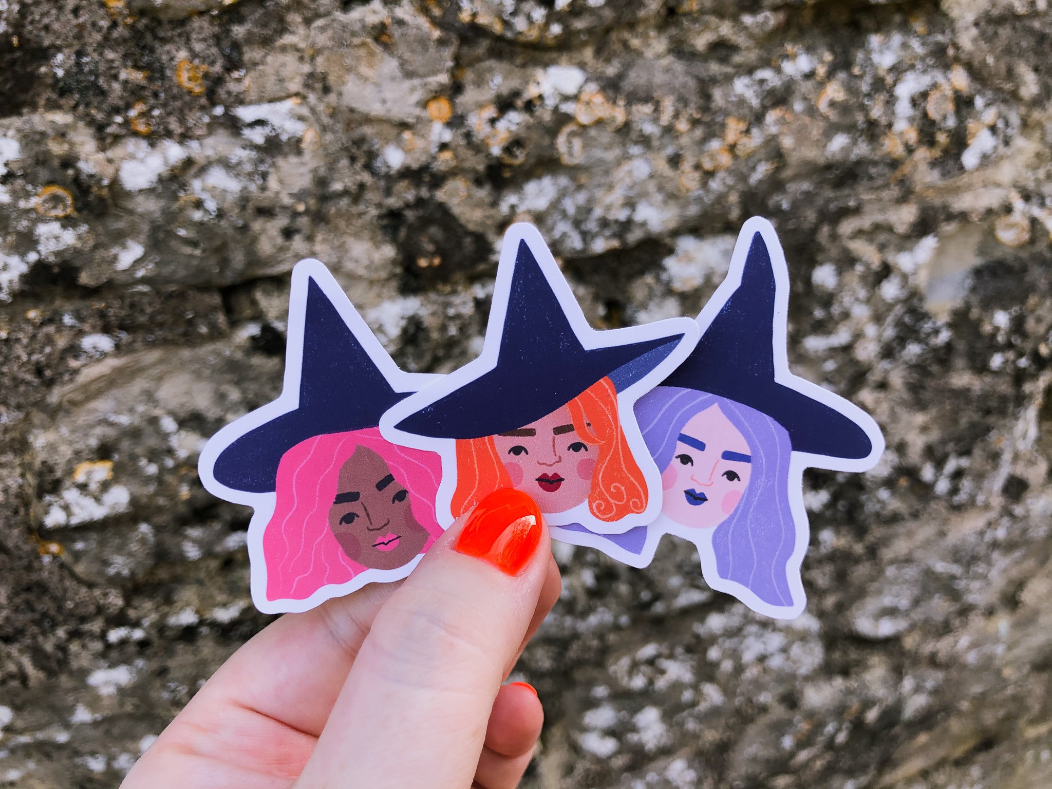 Moody Witches Sticker Pack Witch Sticker Set Magic Stickers | Etsy