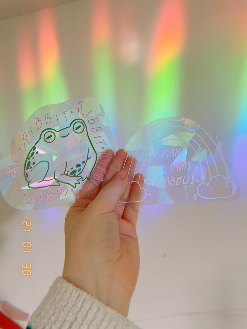 I Make My Own Rainbows Window Decal Rainbow Maker Sticker | Etsy