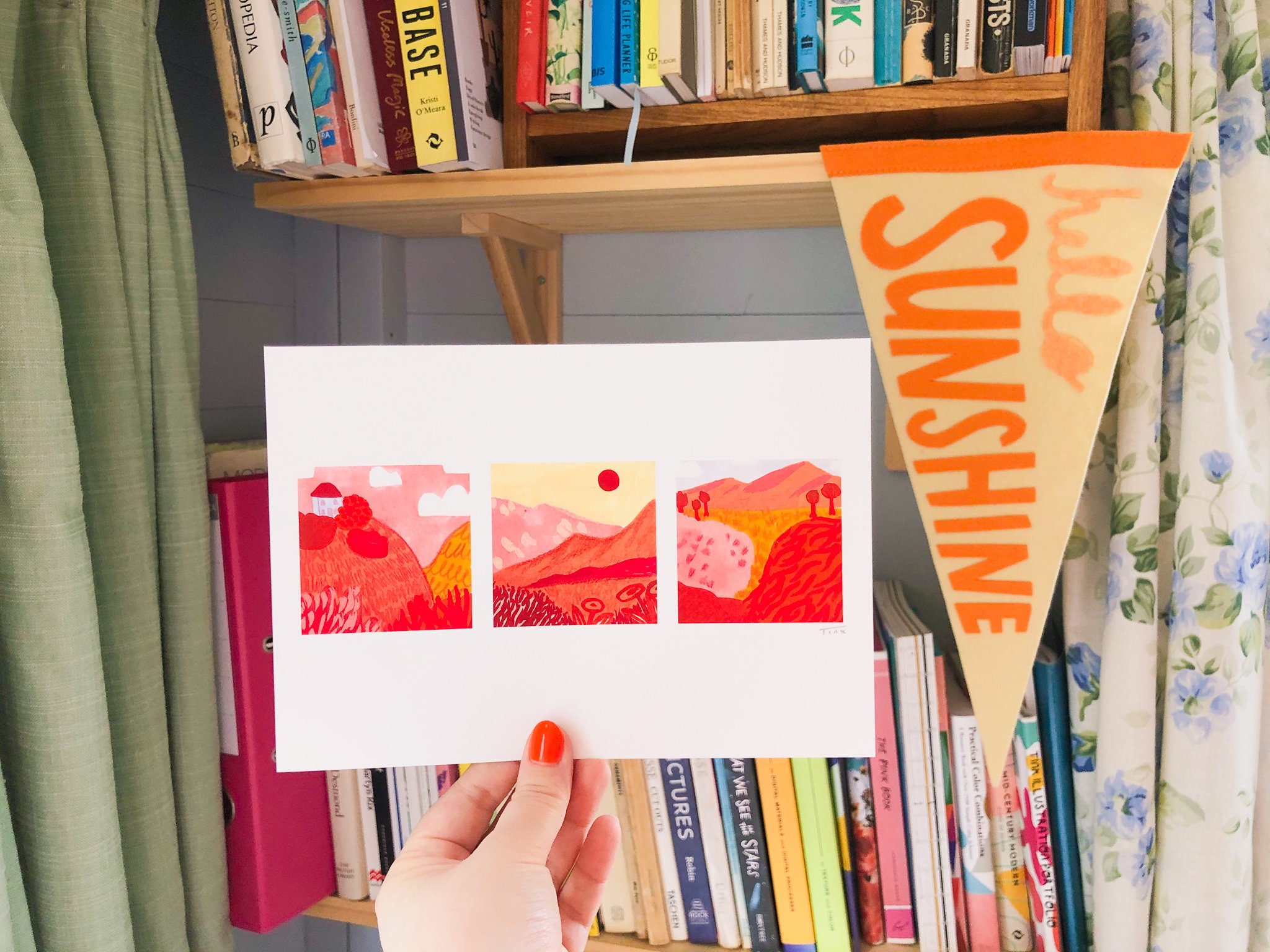 Landscape Trio Art Print Landscape Wall Art Landscape | Etsy