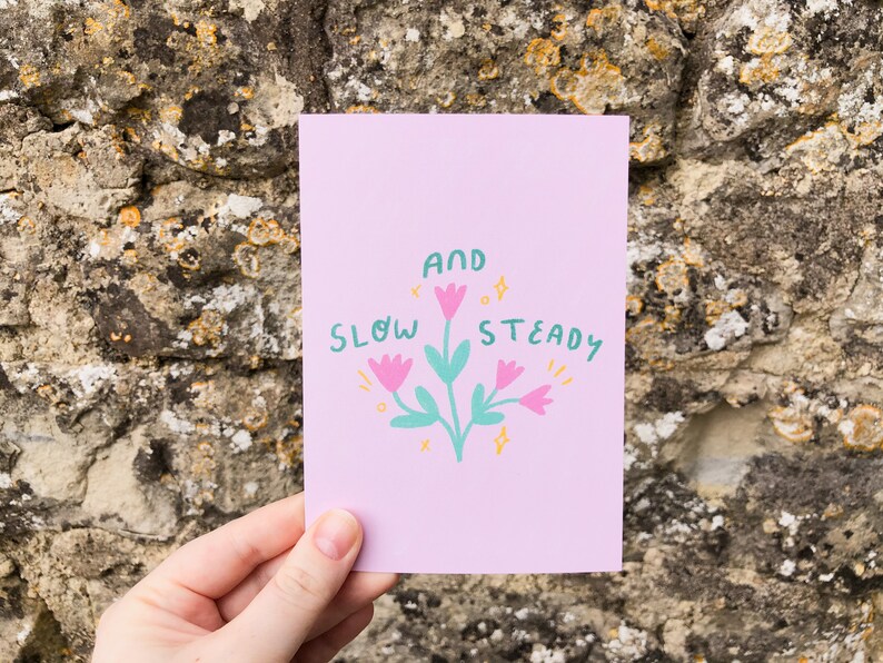 Illustrated Postcard Packs Mini Art Print Set - Etsy