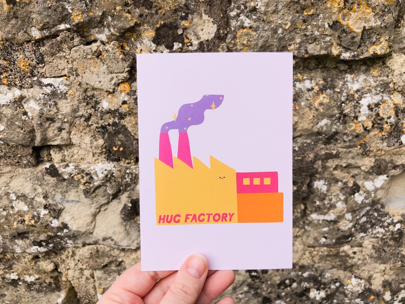 Illustrated Postcard Packs Mini Art Print Set | Etsy