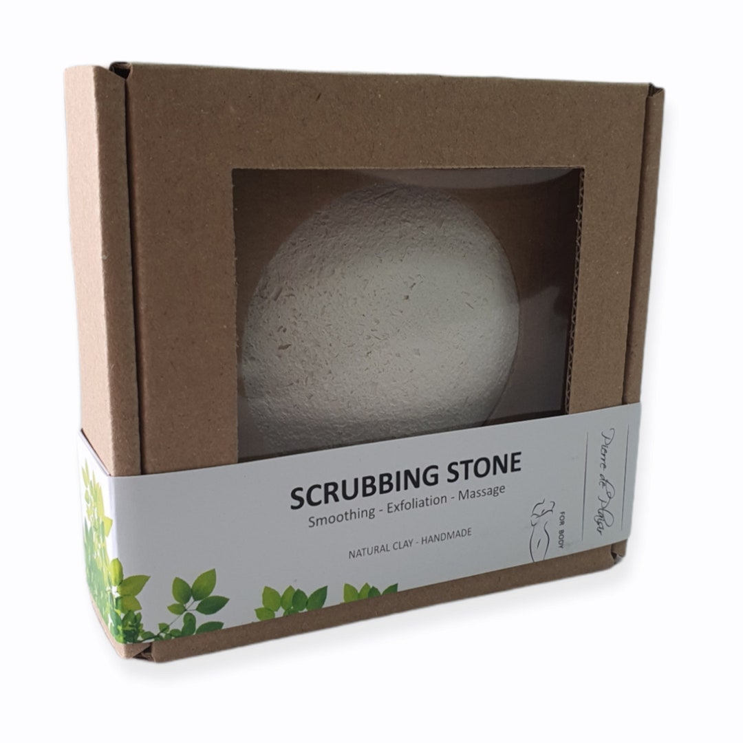 Natural Scrubbing Stone for the Body White 90g - Etsy