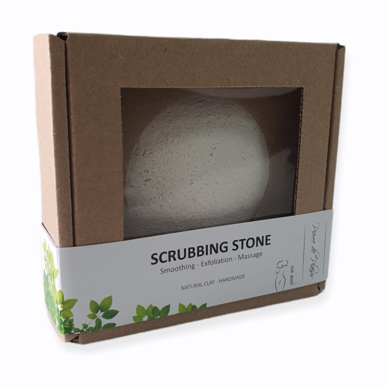 Natural Scrubbing Stone for the Body White 90g - Etsy