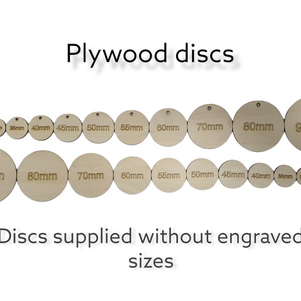 Wooden Disc Necklace - Etsy UK