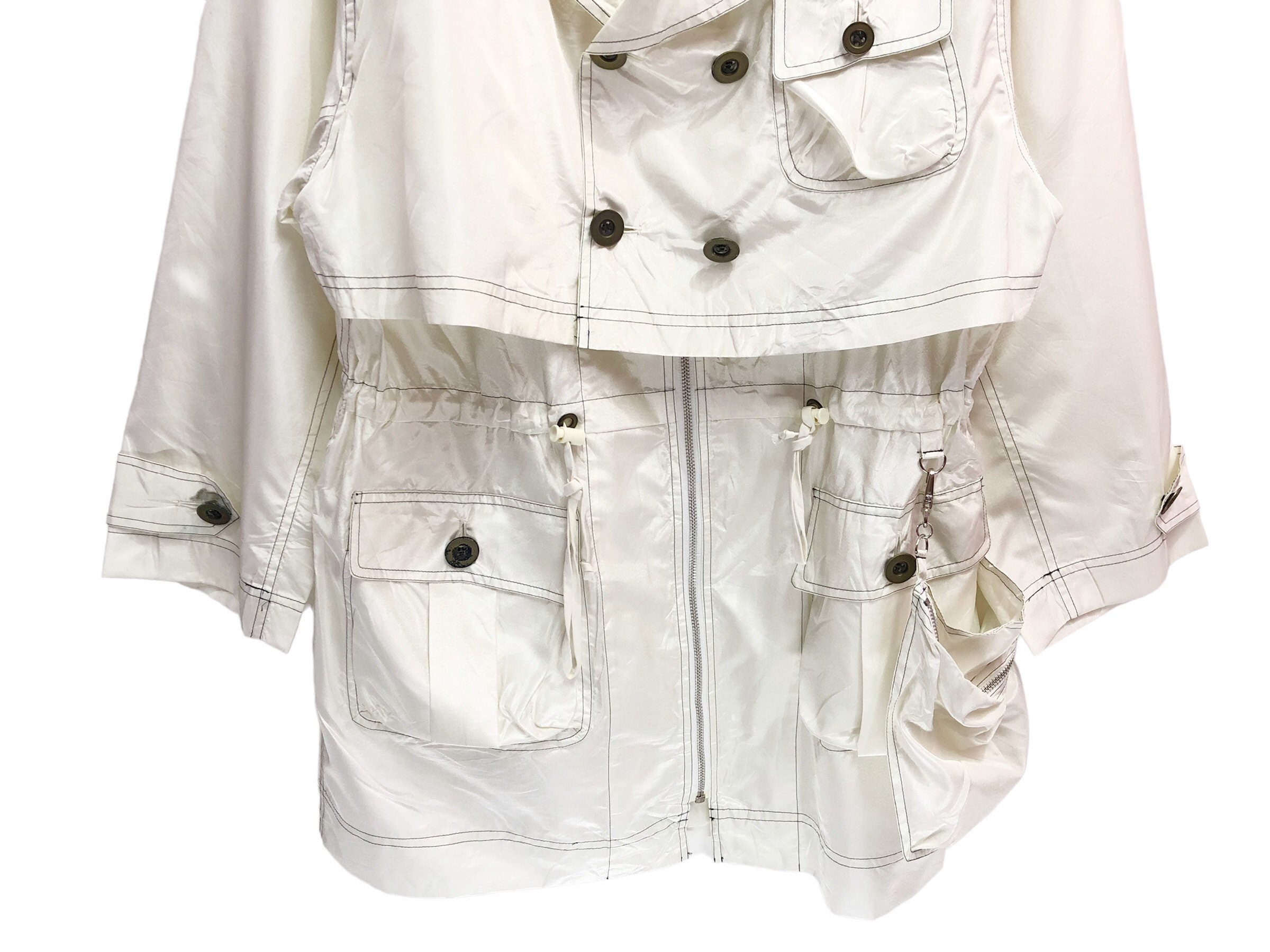 Rare Kansai O2 Japanese Designer Spellout Embroidery Kansai Yamamoto ...