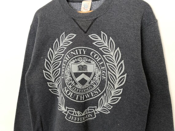 Community College Southwest Spellout Pullover Jumper … - Gem