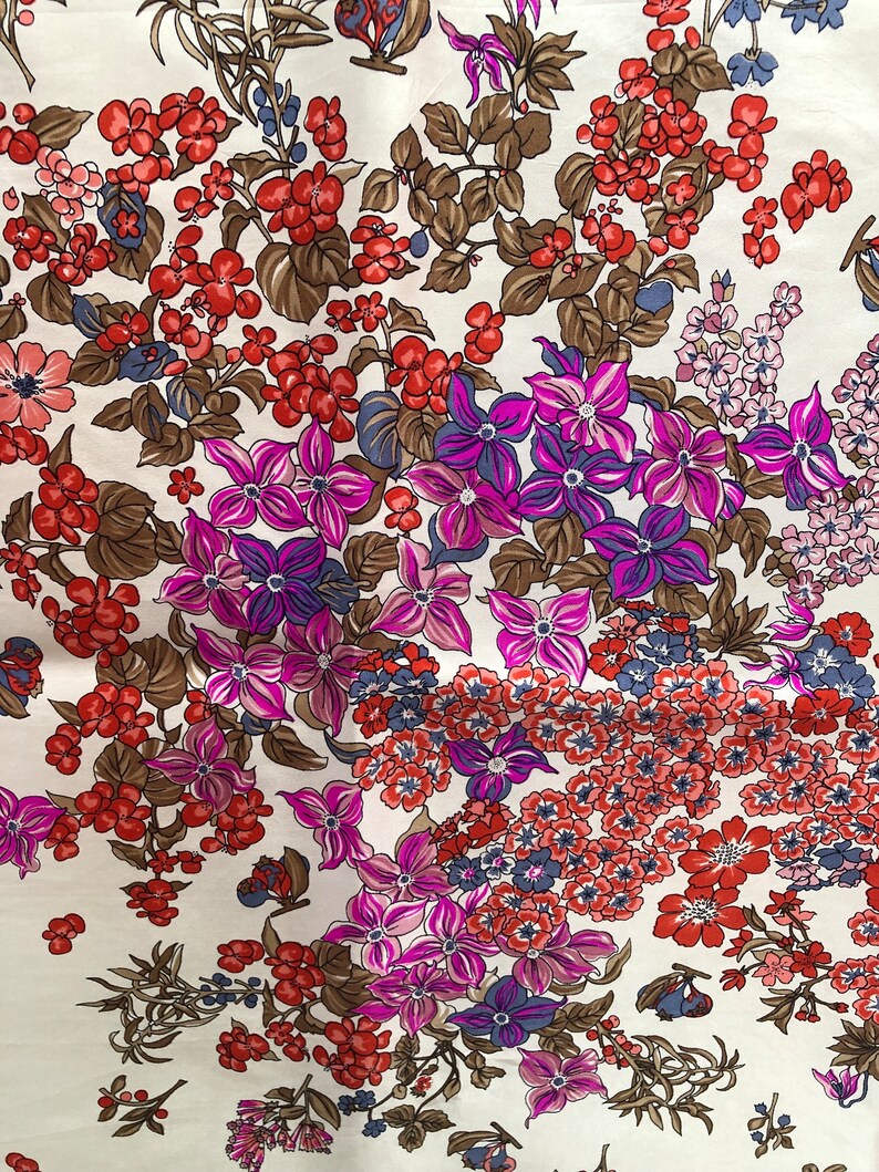 Pierre Charrier Floral Silk Scarf Vintage (29.5”x”30.5) - Etsy