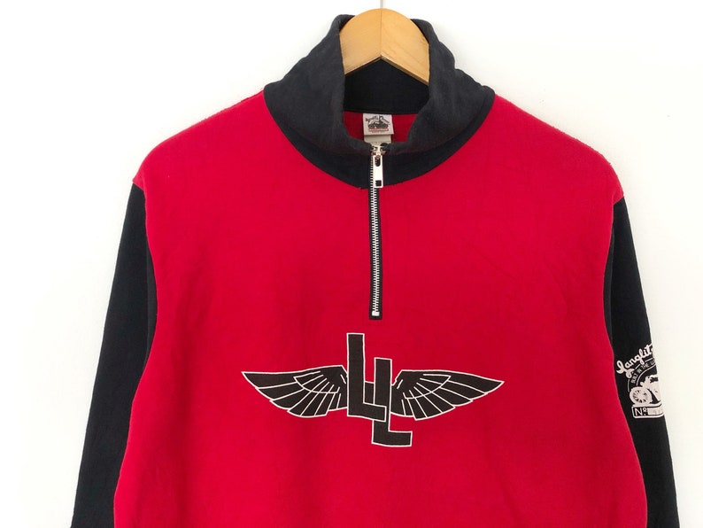 Langlitz Leathers Classic Motorcycles Spellout Pullover Jumper ...
