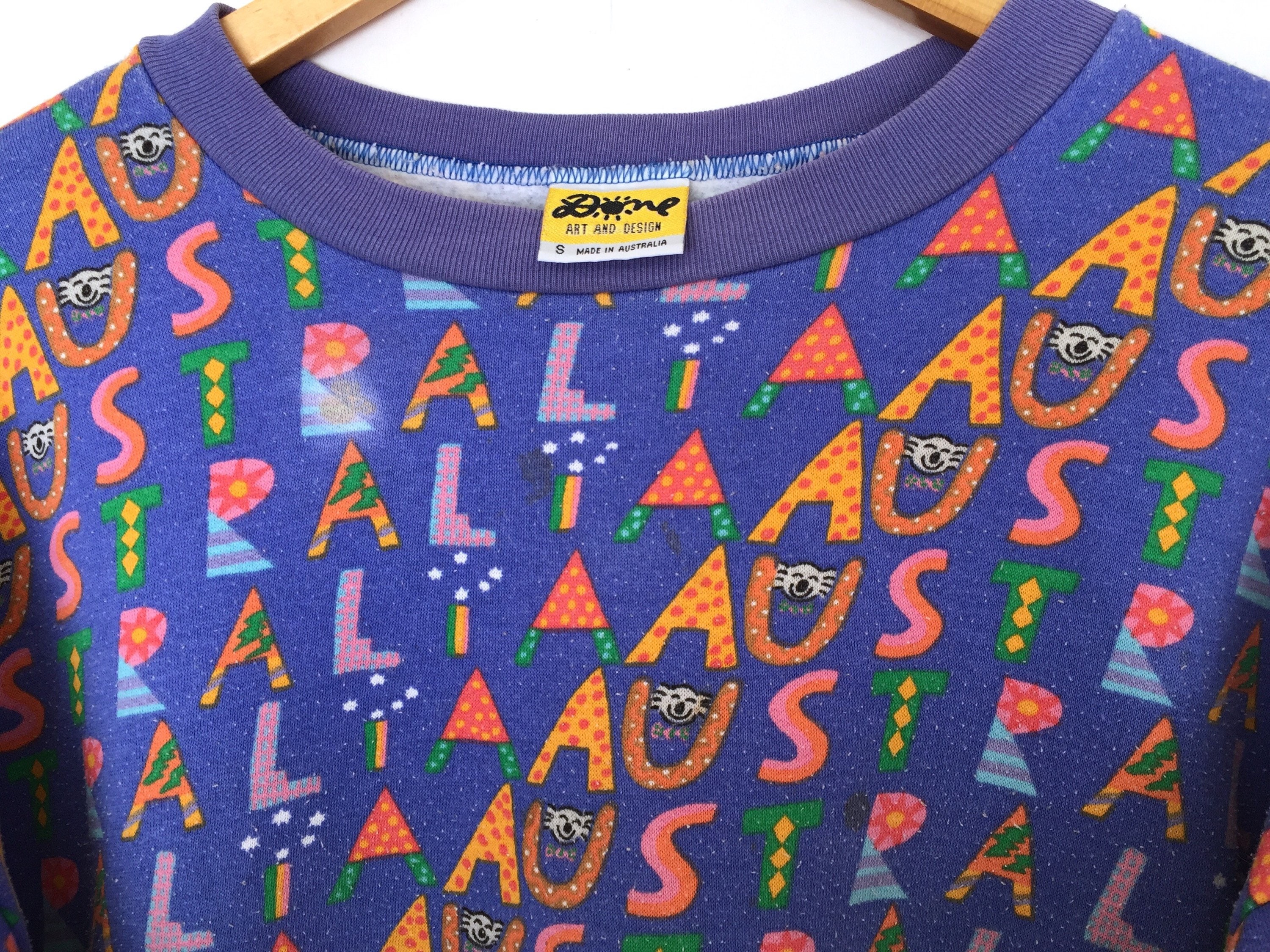 Ken Done Koala Full Print Art Designs Australia Spellout Multicolor ...