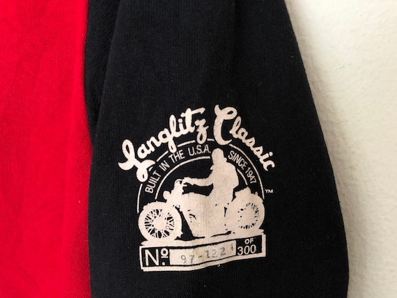 Langlitz Leathers Classic Motorcycles Spellout Pullov… - Gem