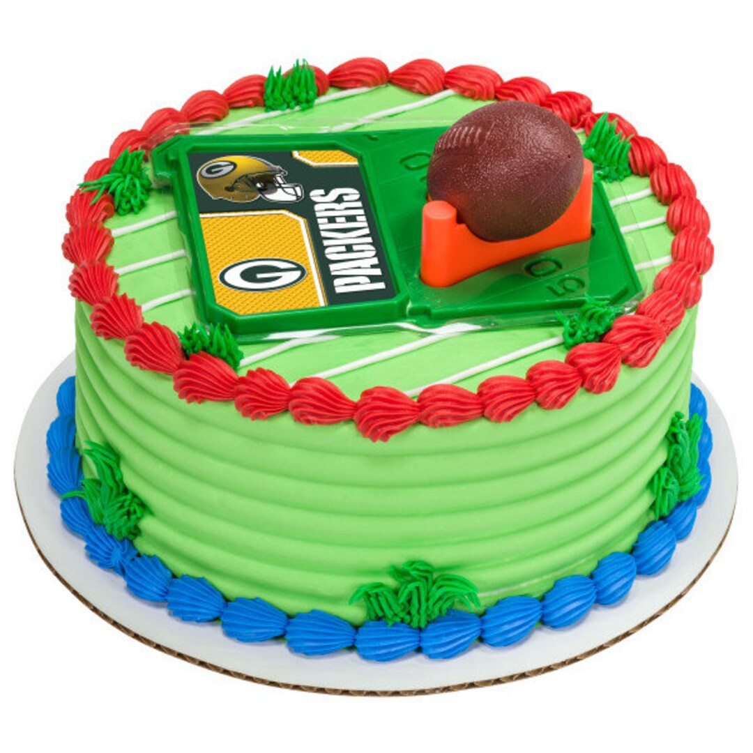 Green Bay Packers Football Cake Topper Decoration Party Supplies - Etsy