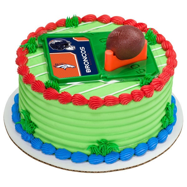 Denver Bronco Cake Topper - Etsy