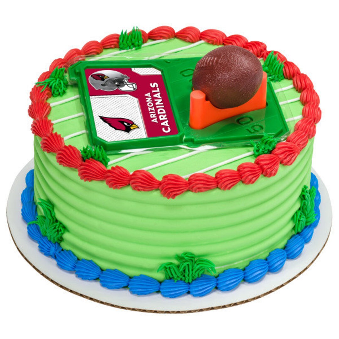 Arizona Cardinals Football Cake Topper Decoration Party Supplies - Etsy