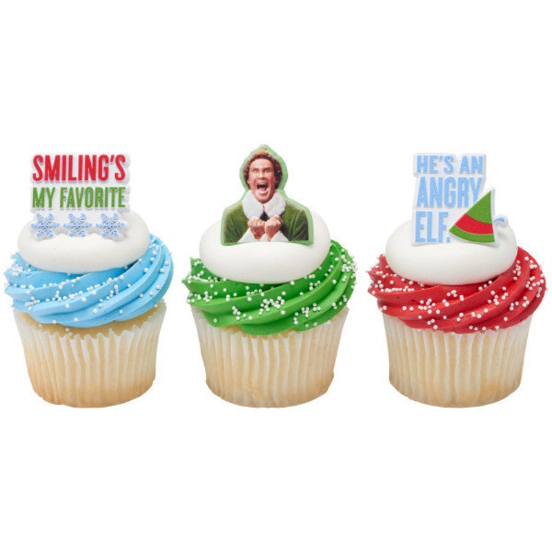 Elf Cupcake Topper - Etsy