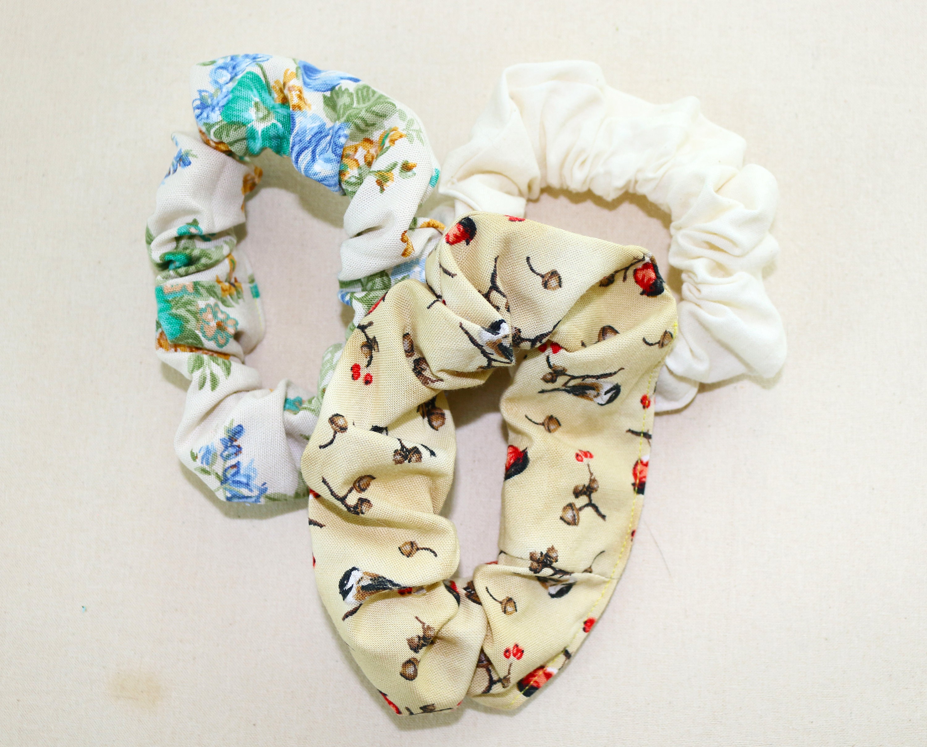 Downloadable Scrunchie Sewing Pattern, Sewing Tutorial, Blueprint, How ...