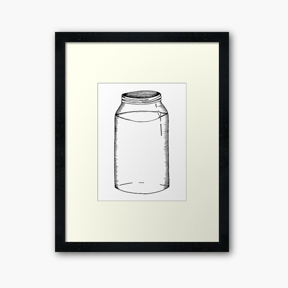 Empty Jar Drawing