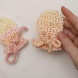 Baby Scratch Mittens Crochet Pattern – Easy PDF Tutorial for Beginners ...