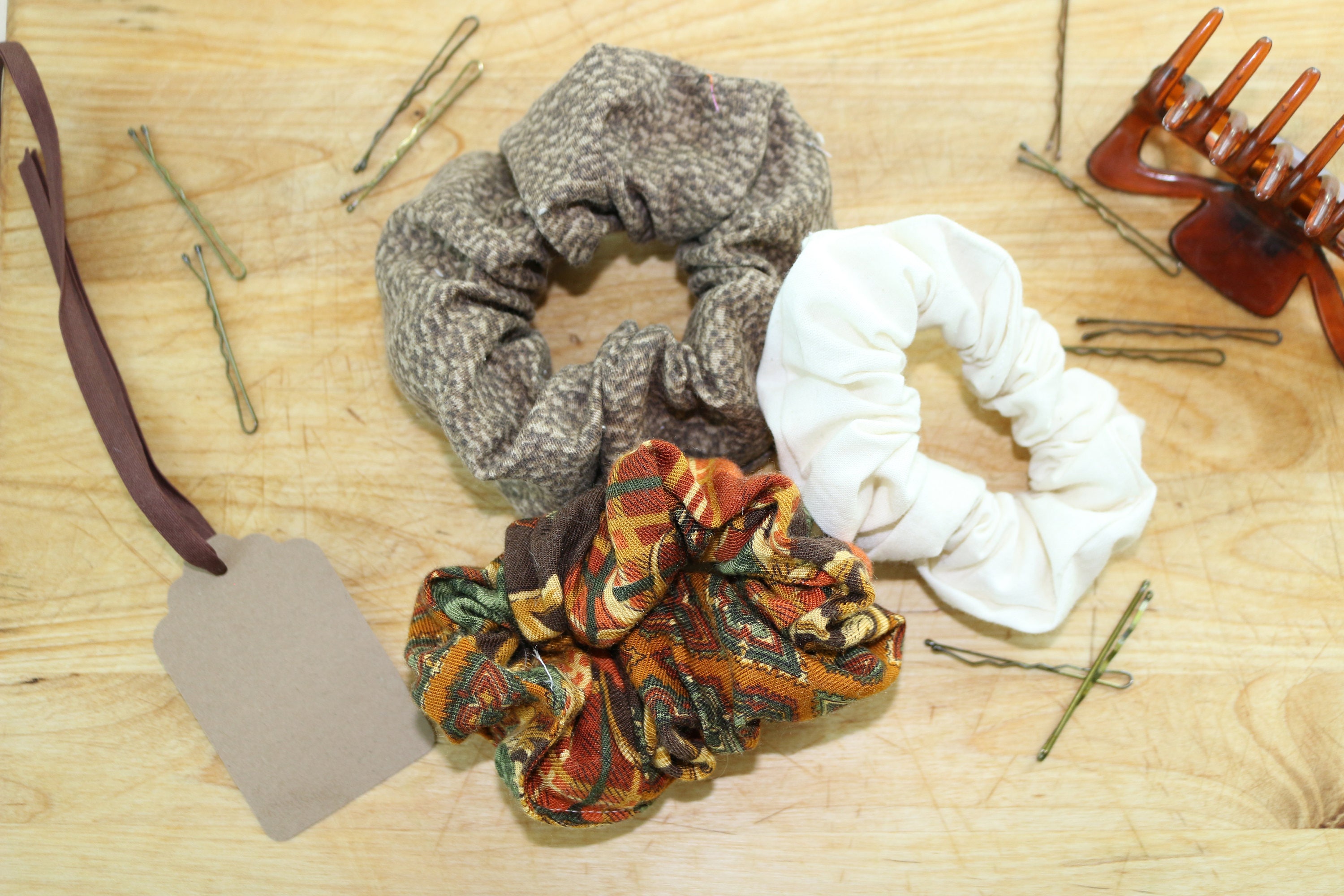 Downloadable Scrunchie Sewing Pattern, Sewing Tutorial, Blueprint, How ...