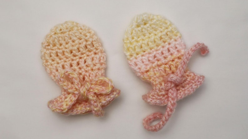 Baby Scratch Mittens Crochet Pattern – Easy PDF Tutorial for Beginners ...