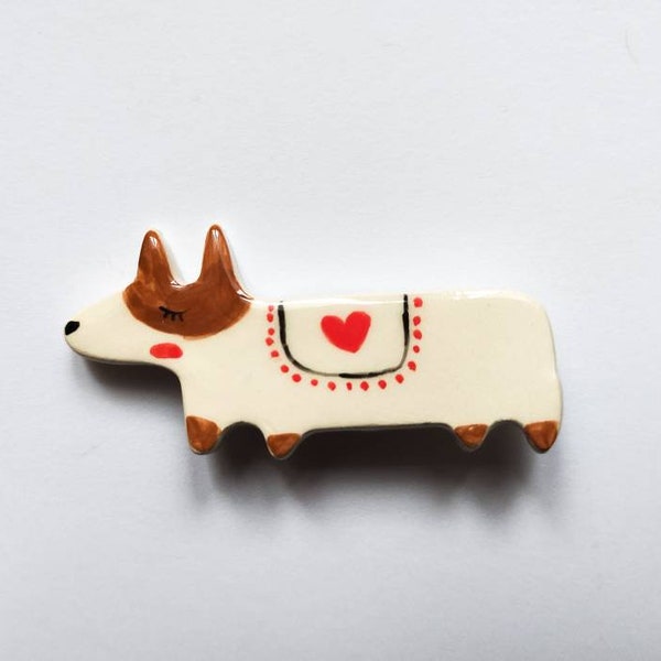 Ceramic Brooch - Etsy