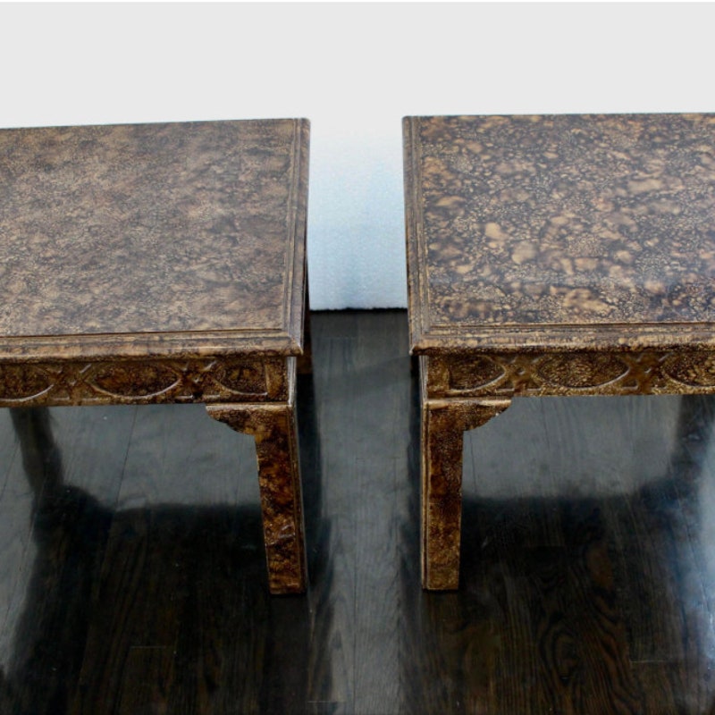 Tortoise Table - Etsy