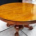 Antique Late 19th Century Tiger Wood Dining Table Claw Feet - Etsy