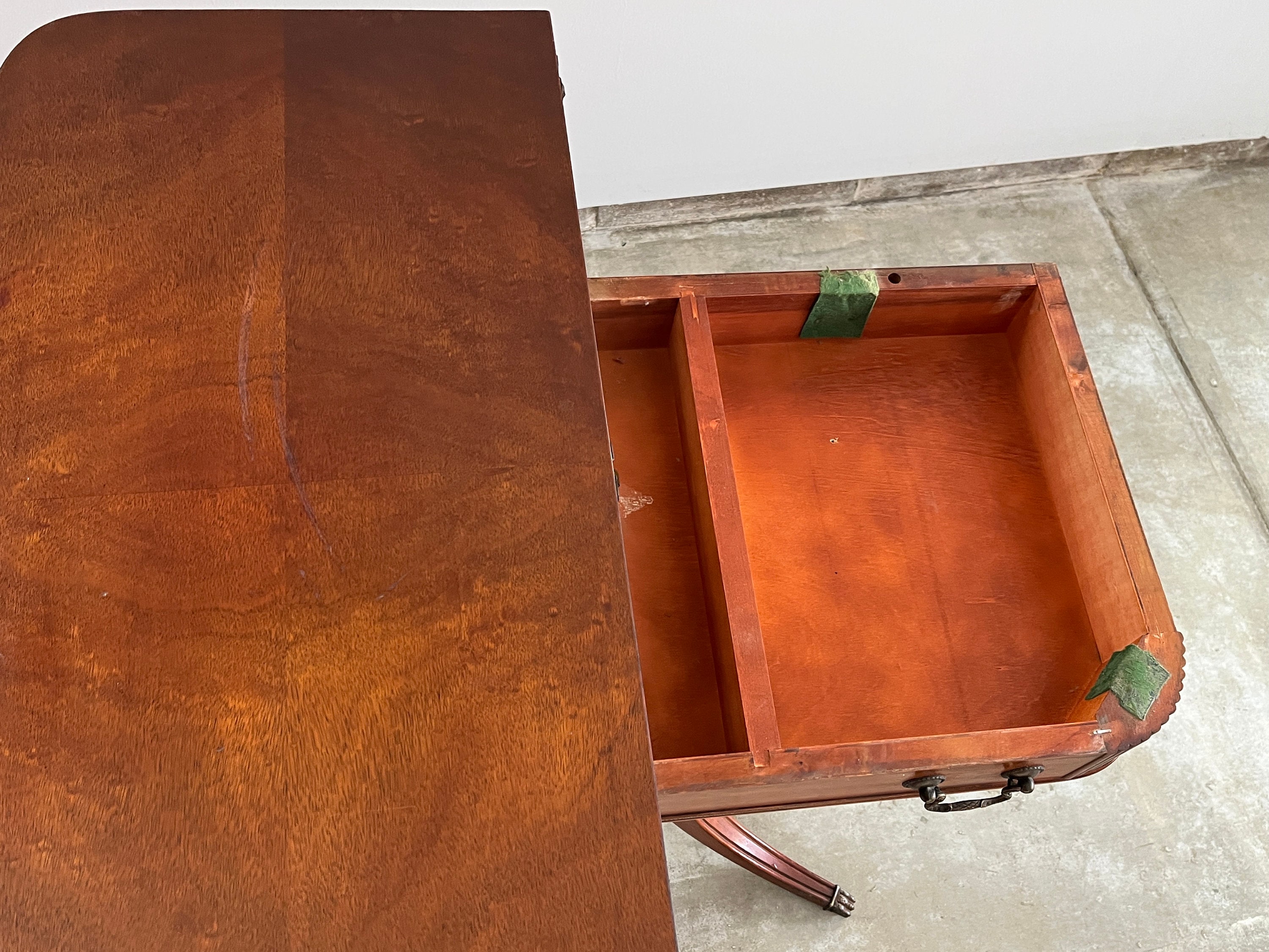 C. 19th Century Antique English Lyre Game Table - Etsy