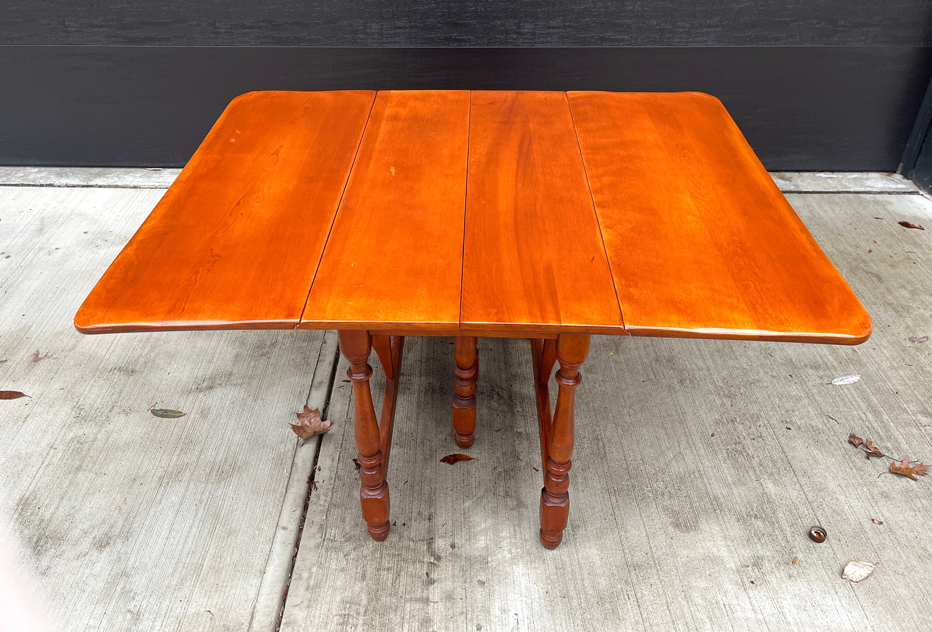Vintage Cushman Colonial Herman Devries Maple Butterfly Dining Table - Etsy