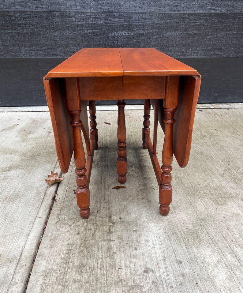 Vintage Cushman Colonial Herman Devries Maple Butterfly Dining Table - Etsy