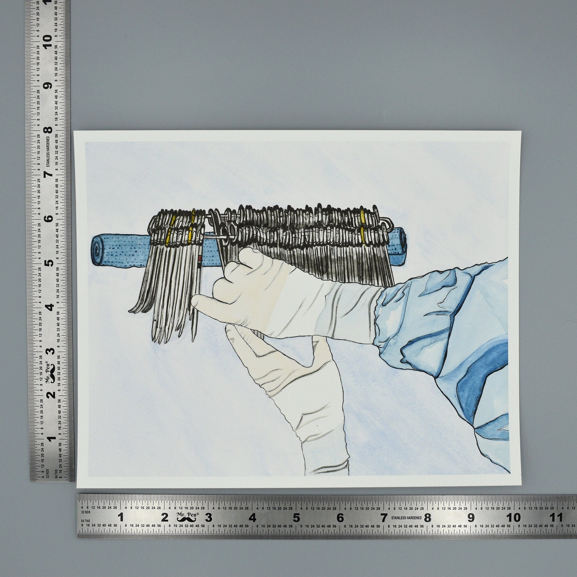 Surgical Count Painting Surgical Instruments Instruments on - Etsy