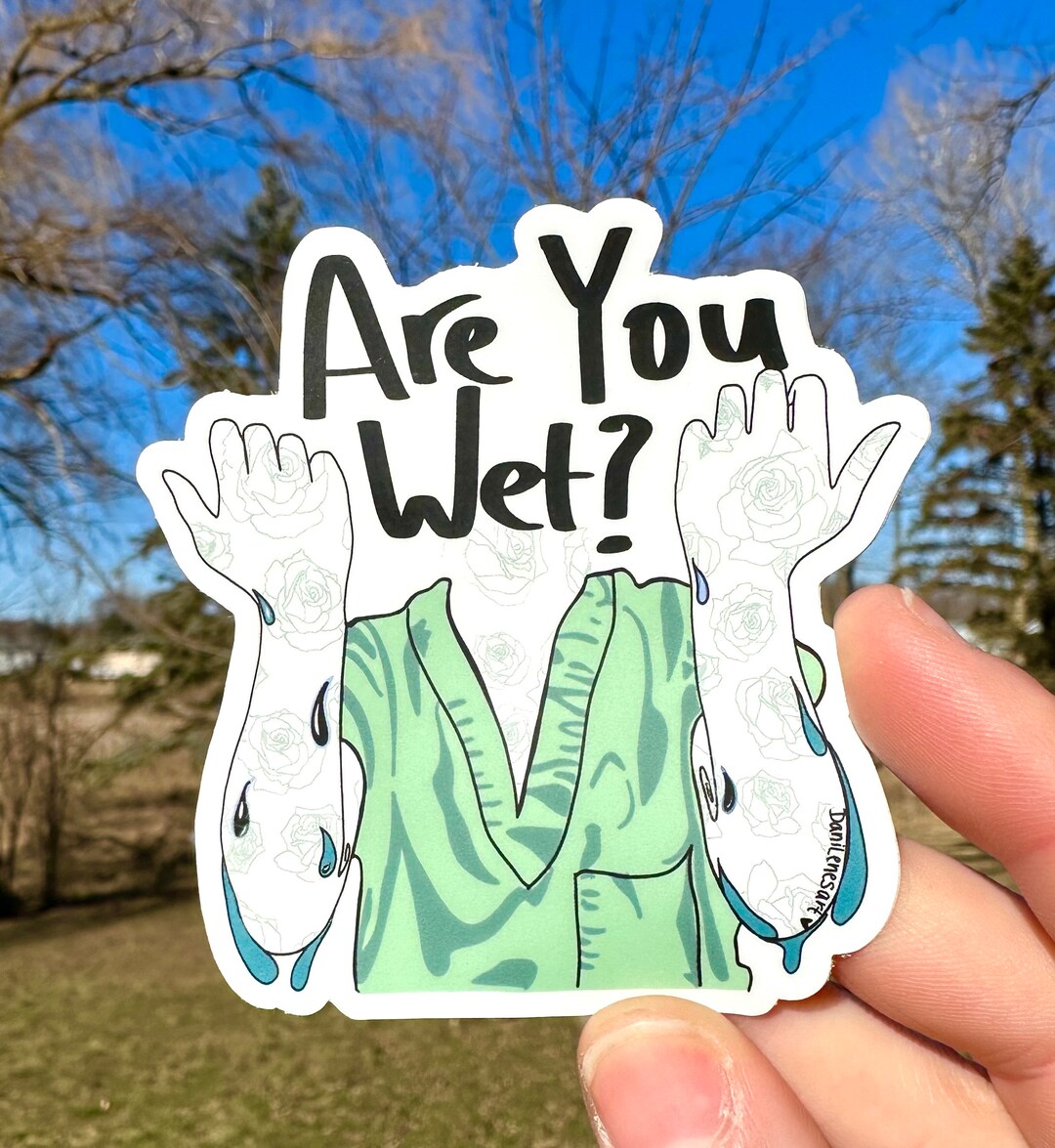 Are You Wet Surgical Sticker, Scrub Sticker, Scrubbing in Wet - Etsy