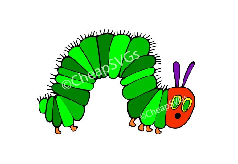Very Hungry Caterpillar Clipart