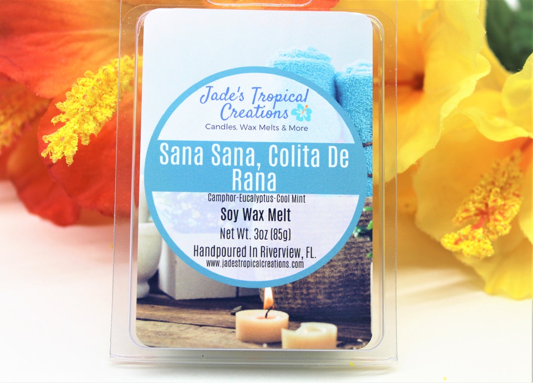 Sana Sana Colita De Rana, Eucalyptus Peppermint Wax Melt, Vapor Rub ...