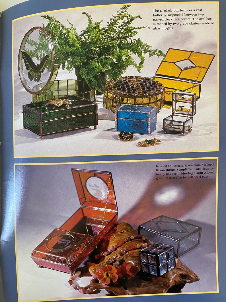 Carolyn Kyle Presents Stained Glass BOXES Simplified II by J. Floyd ...