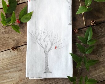 Bird Tea Towel | Etsy