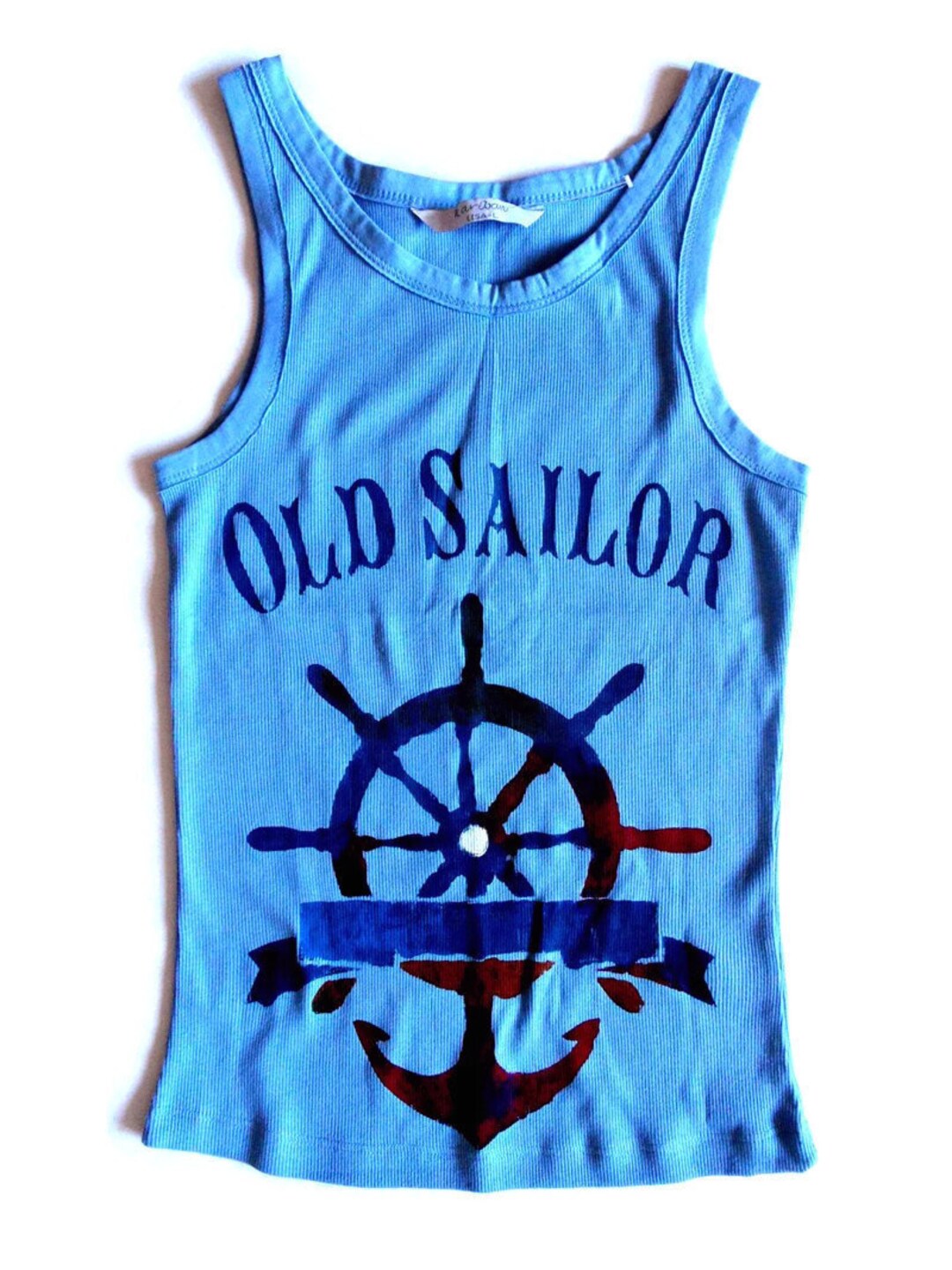 Kariban Old Sailor Tank Top T-shirt - Etsy