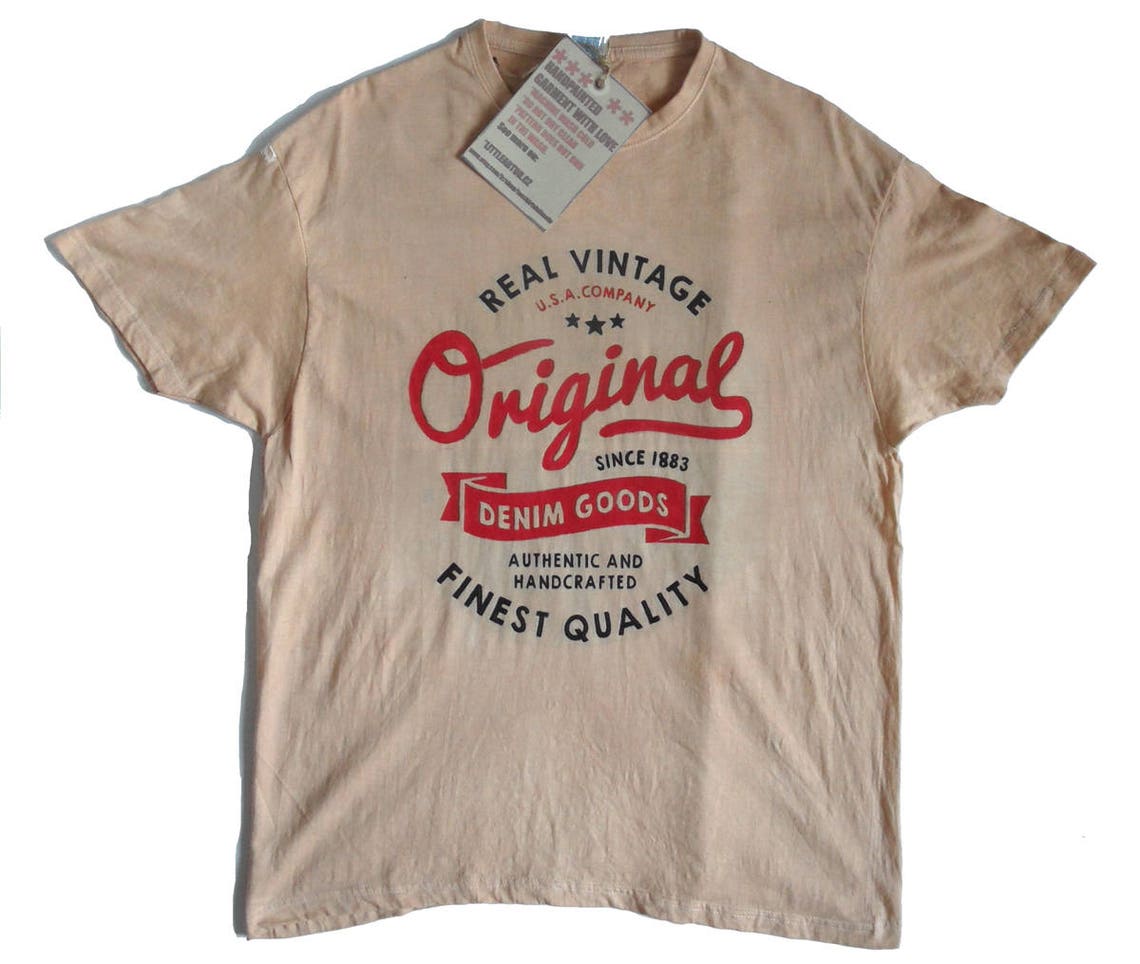 Original Vintage Men's T-shirt-vintage Inspired T-shirt-vintage & Boho ...