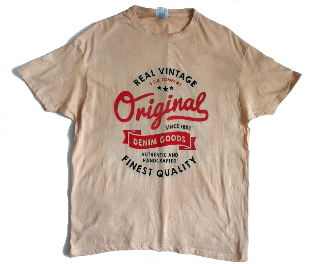 Original Vintage Men's T-shirt-vintage Inspired T-shirt-vintage & Boho ...