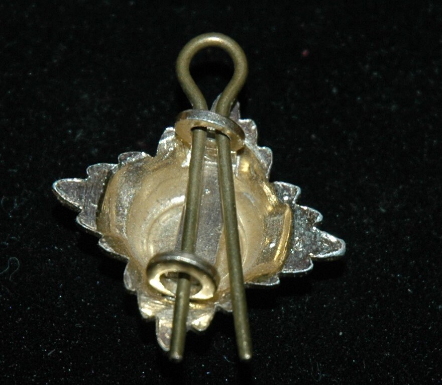 Vintage Military Pip, Tria Juncta in Uno, Ww2 Pip Badge, Order of the ...