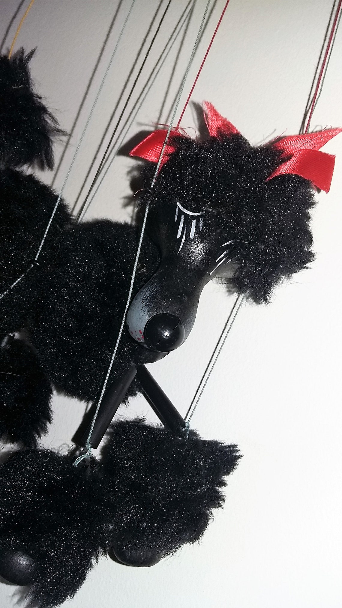 Puppet Poodle Fifi Pelham puppet vintage collectable | Etsy