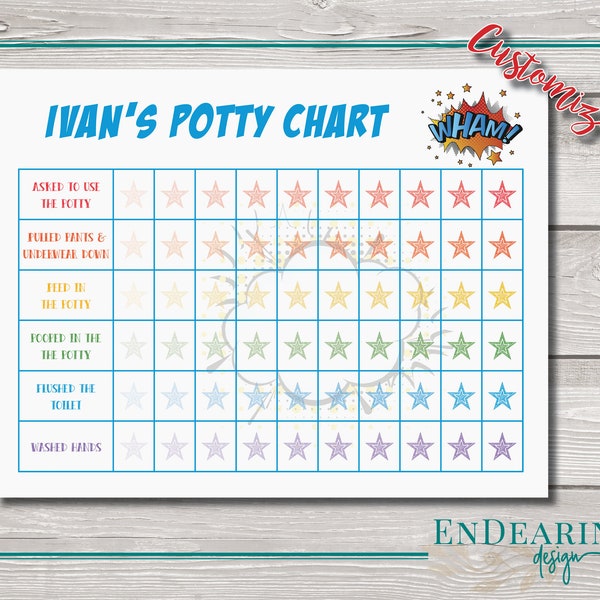 Superhero Potty - Etsy