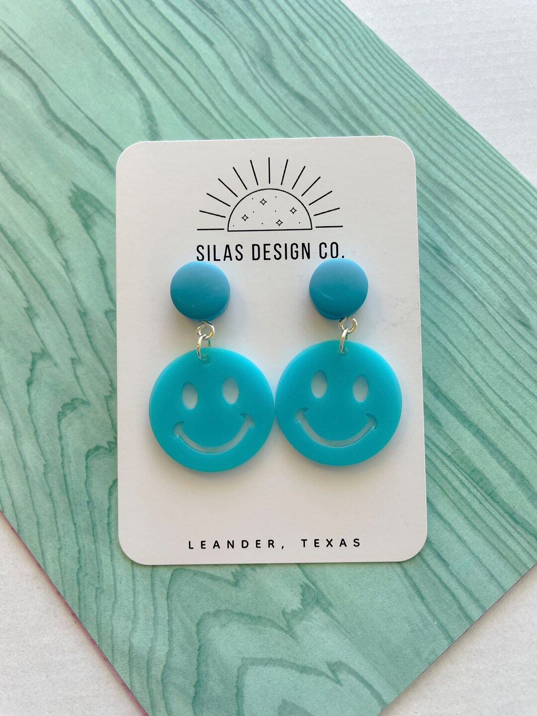 Blue Smiley in Just Smile - Etsy
