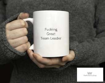 Funny Team Leader | Etsy