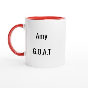 Funny Amy Mug, Amy Goat, Funny Amy Gift, Mug for Amy, Amy Mug, Amy Mugs ...