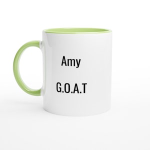 Funny Amy Mug, Amy Goat, Funny Amy Gift, Mug for Amy, Amy Mug, Amy Mugs ...