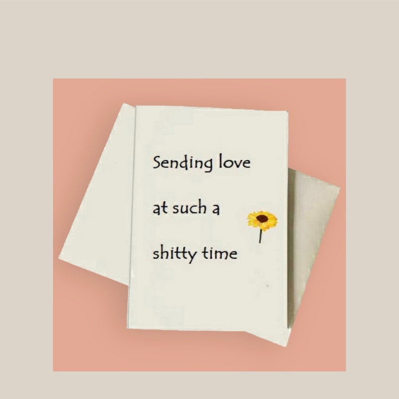 Funny Sympathy Card - Etsy