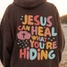 Jesus Can Heal You Hoodie Design Svg, Retro Christian Sublimation, Cute ...