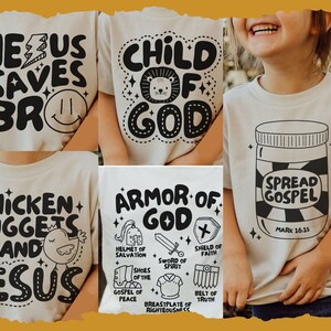 Ultimate Christian Kids SVG Bundle, Bible Shirt Designs for Kids ...